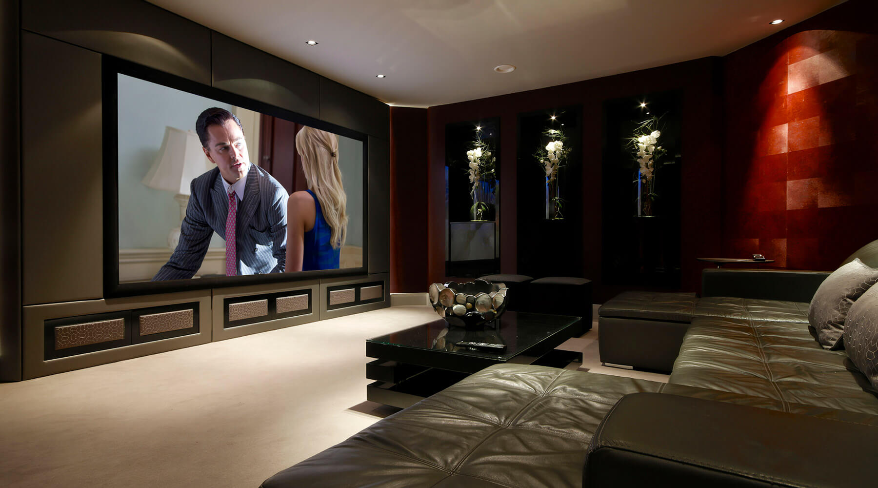 Home Cinema with LED screens - Mirackle - Led Wall Panels Solutions ...
