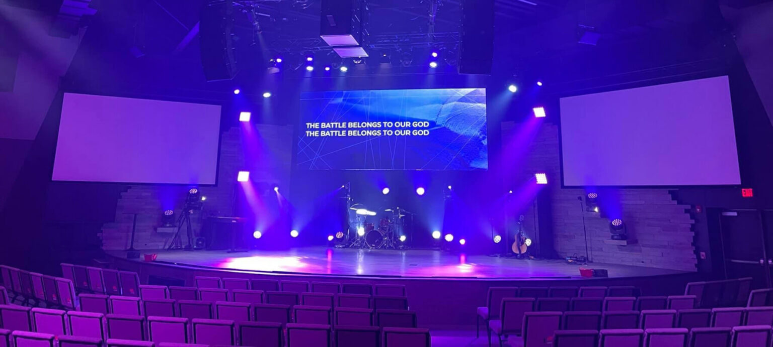 LED Screens a Versatile Solution for Church Interior Design - Mirackle ...